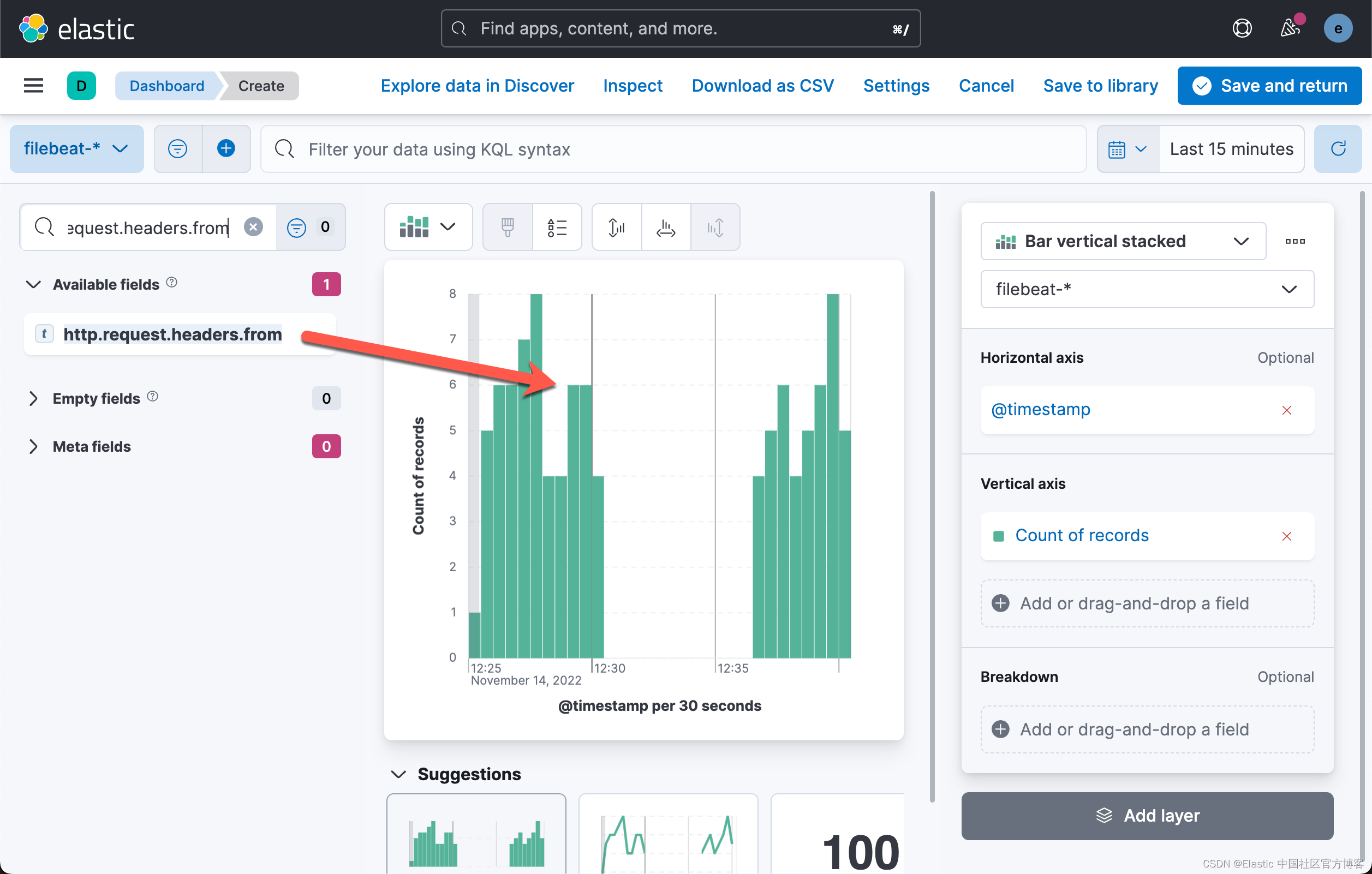 Elasticsearch：使用 Filebeat 从 Node.js Web 应用程序提取日志_must use tls 1.2 or higher-CSDN博客