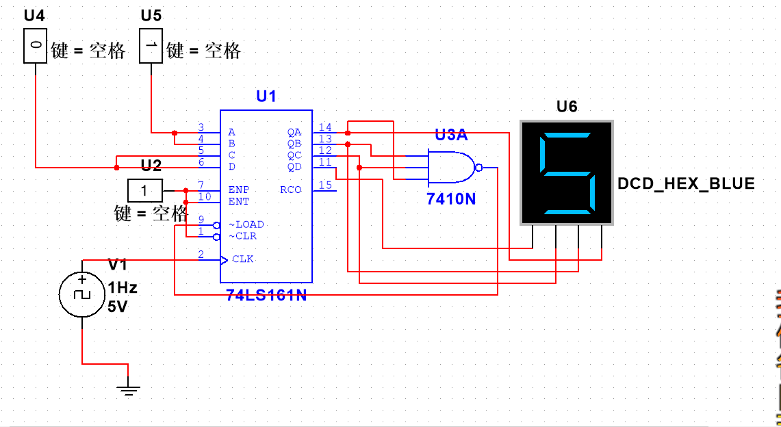 使用74LS90和74LS16进行5和6进制计数器的设计实验_74ls90实现六进制计数器-CSDN博客