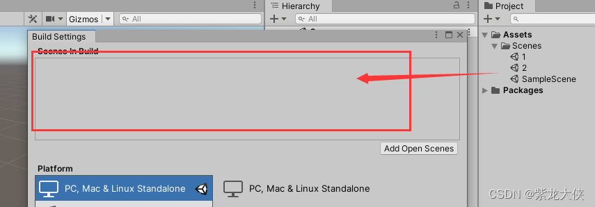 Unity实现场景切换的方法 Unity 切换场景 Csdn博客