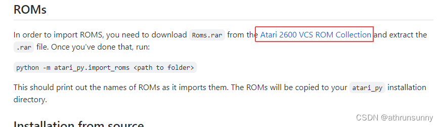 解决 Exception: ROM is missing for pong, see https://github.com/openai/atari-py#roms for ...
