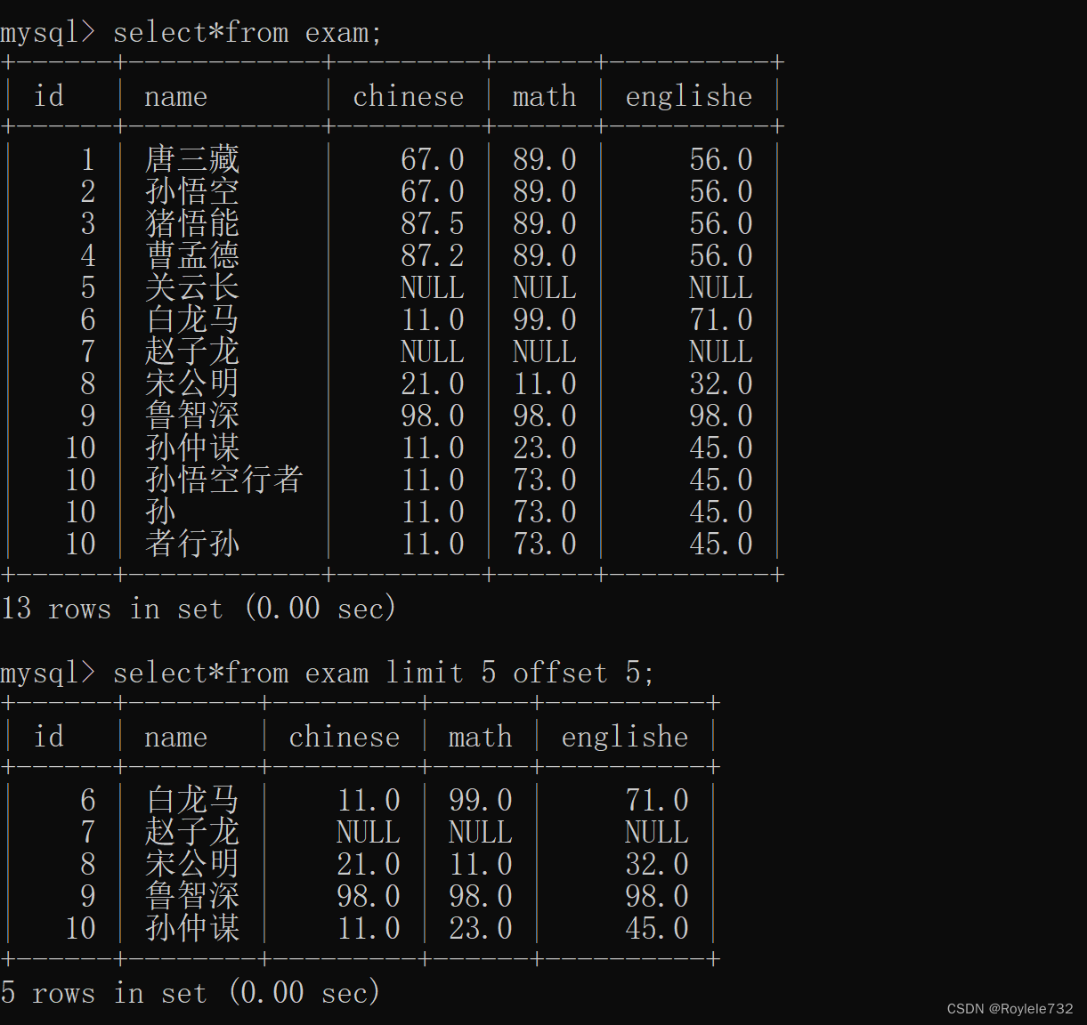 Mysql的基础delete Where Order By Csdn博客