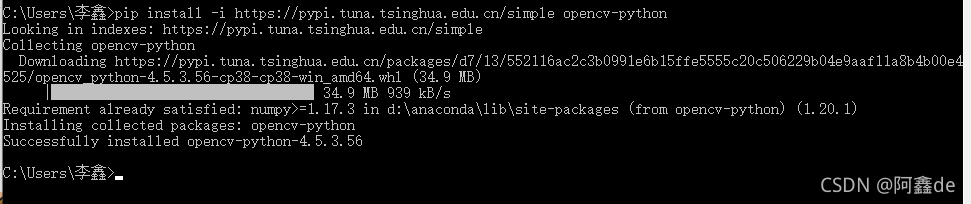利用清华镜像快速安装python第三方库 清华大学镜像网站安装第三方库 Csdn博客