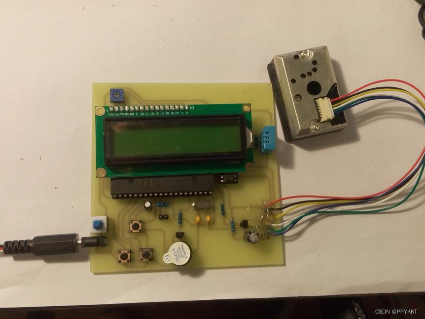 基于51单片机的PM2.5和温湿度检测报警_&*p的博客-CSDN博客