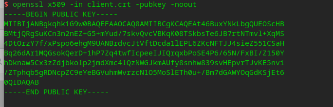 openssl 从证书中提取公钥_openssl提取cer证书公钥-CSDN博客