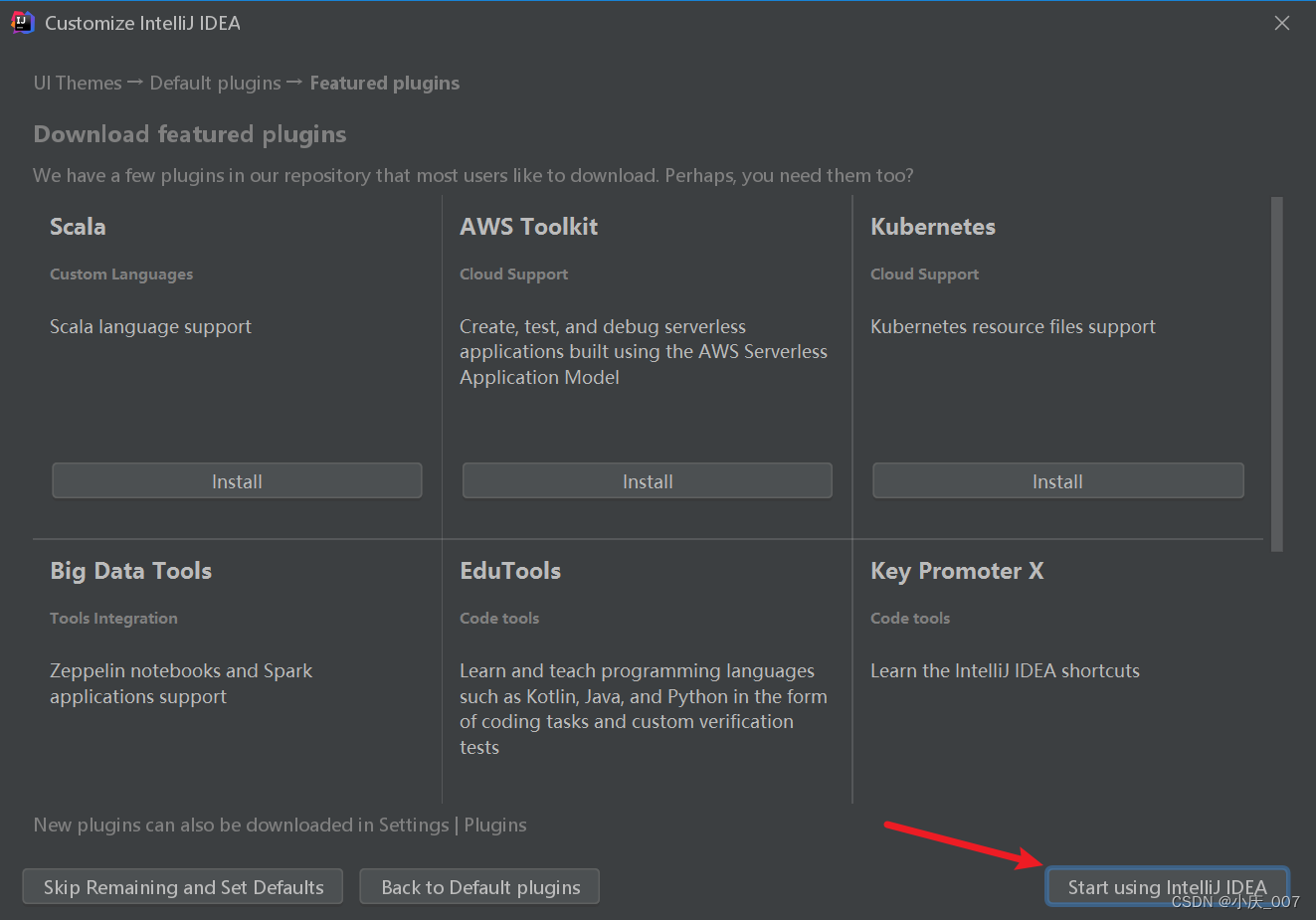 Java入门 （超简单）IntelliJ IDEA（2020.1）的下载、安装、学习免费使用步棸（图文详细讲解，内含安装包插件整合）_idea2020.1下载-CSDN博客