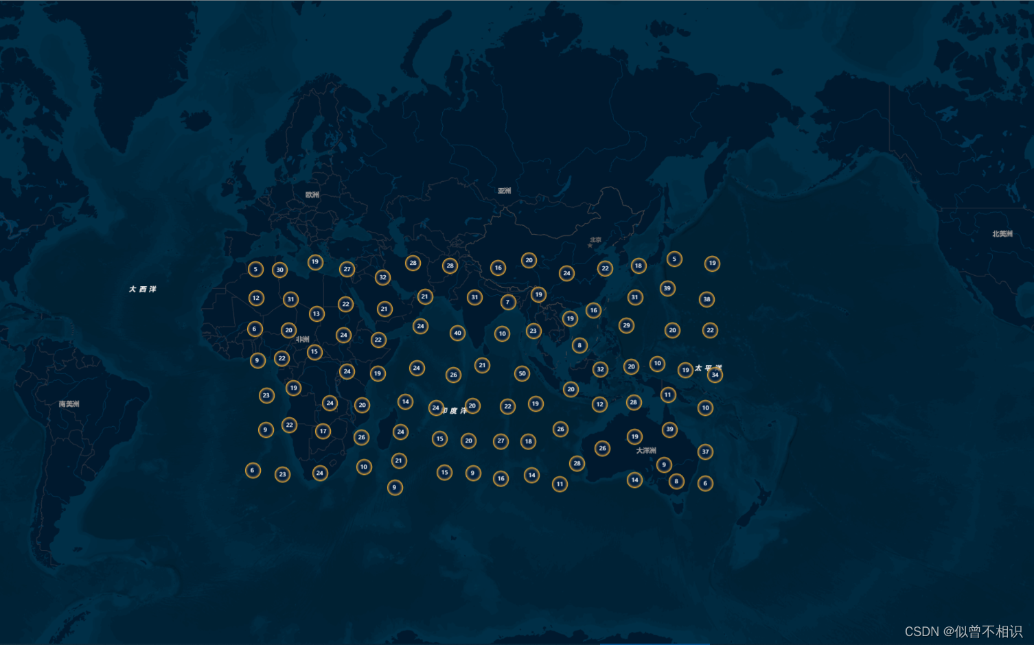 Openlayers：点聚合效果_openlayers 聚合数据 加载缓慢-CSDN博客