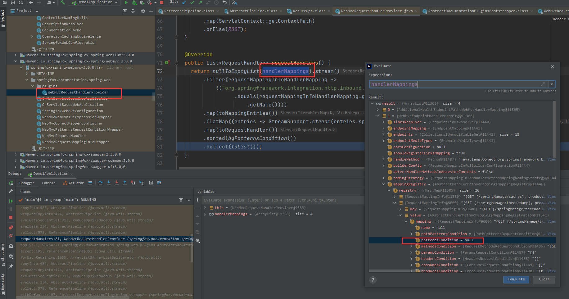 解决WebMvcPatternsRequestConditionWrapper.getPatterns NullPointerException 启动失败-CSDN博客