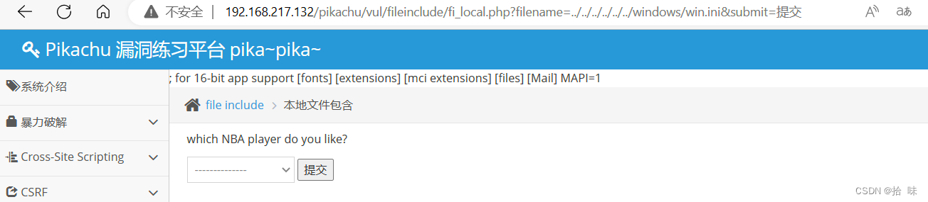 File Inclusion（文件包含）_fileinclude-CSDN博客