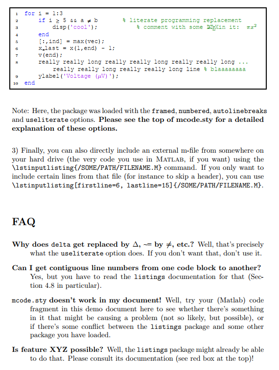 在LATEX中优雅地插入MATLAB代码_latex中给matlab代码块加小标题-CSDN博客