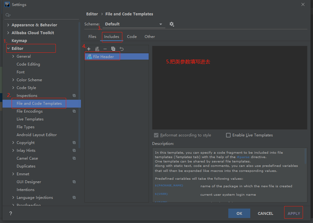 IDEA创建类【自动添加类作者，时间信息等】_idea添加作者及日期快捷键-CSDN博客