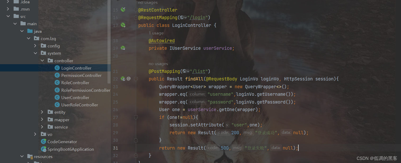 SpringBoot项目登录与主页面（从建项目开始详细教程）_springboot 页面-CSDN博客