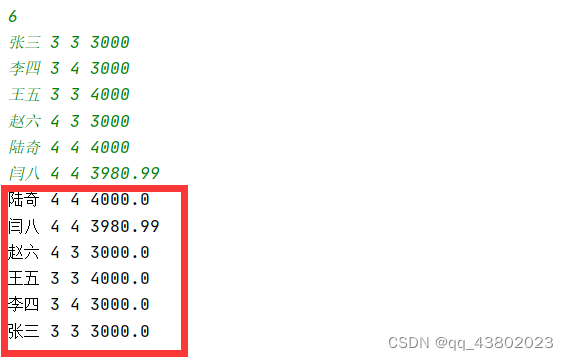 Comparator工具类对list对象多字段进行排序comparator多字段排序 Csdn博客