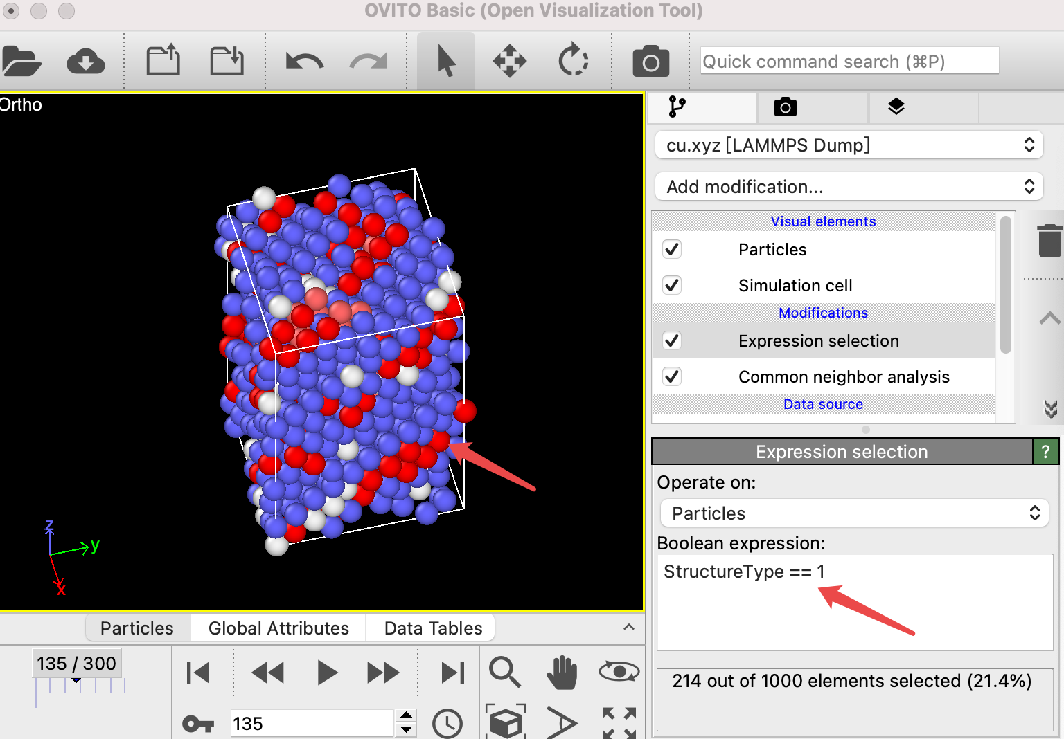 lammps后处理：ovito选择原子高级技巧讲解-CSDN博客