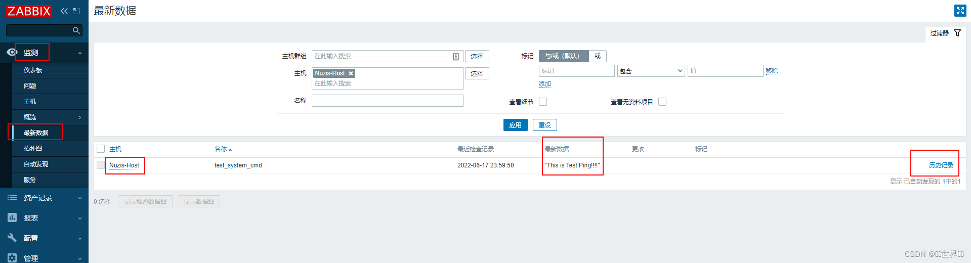 Zabbix-agent 增加自定义监控项-- Ping 到目的地 IP 链路监控_zabbix agent ping-CSDN博客