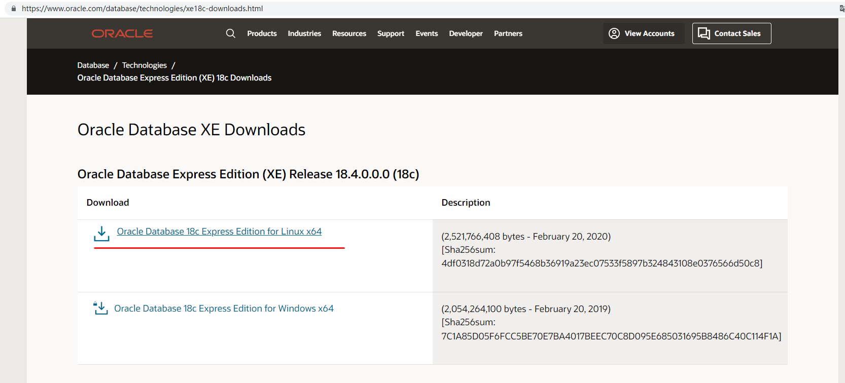 安装Oracle XE 18c_oraclexe18 安装-CSDN博客