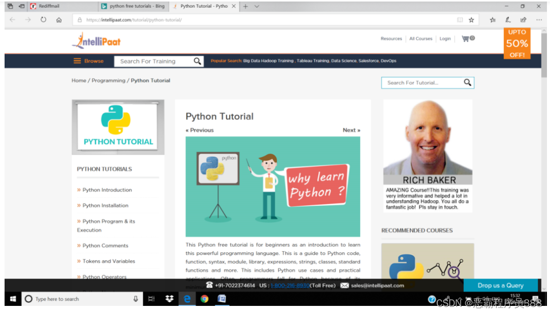 这30个python自学网站,再也不用到处找资料啦~python学习网站 Csdn博客