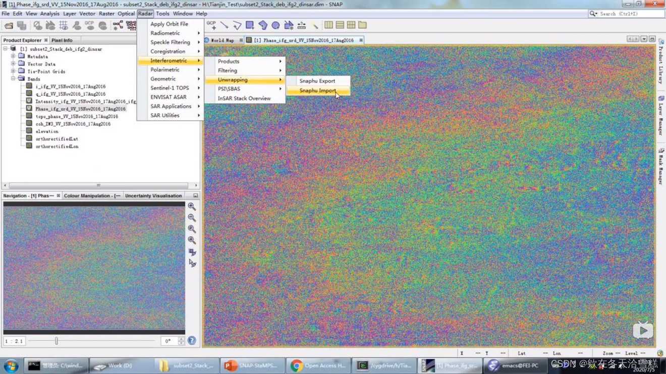 SNAP DInSAR详细操作步骤_dinsar数据处理流程图-CSDN博客