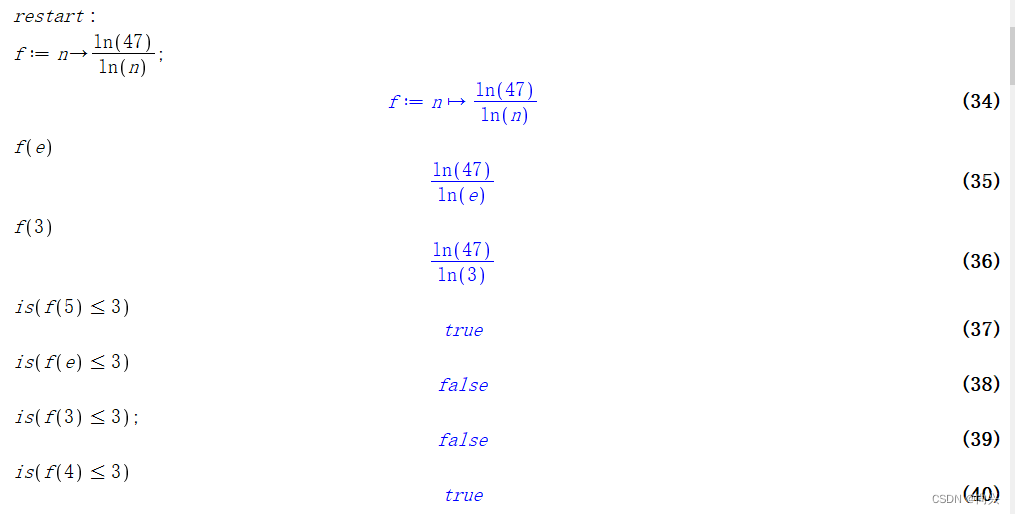 maple第一章习题：maple计算数值和基本操作_maple编程及工程应用 试卷-CSDN博客