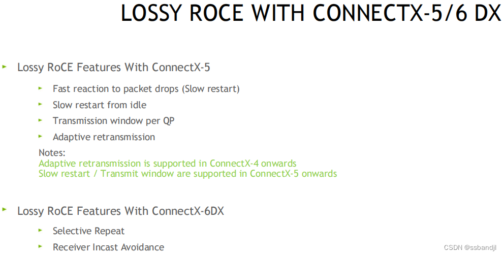 Nvidia_Mellanox_CX5和6DX系列网卡_RDMA_RoCE_无损和有损_DCQCN拥塞控制等技术简介-一文入门RDMA和RoCE有损无损 rdma rocev2 无损 有损 ...