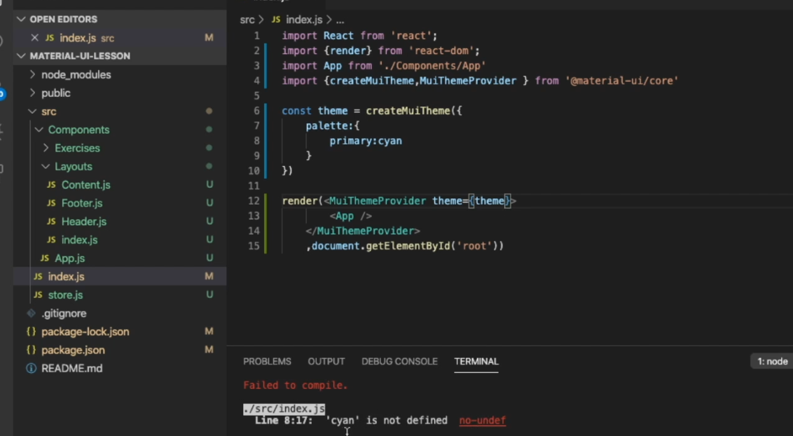前端学习笔记202306学习笔记第五十四天 Reactjs And Material Ui之主题设置 前端导师歌谣 博客园 0791