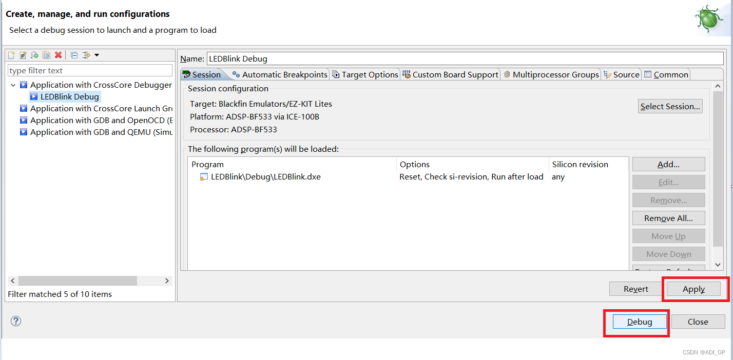 ADI原装DSP仿真器，ADZS-ICE-100B的使用详细说明_cces ice-100b-CSDN博客