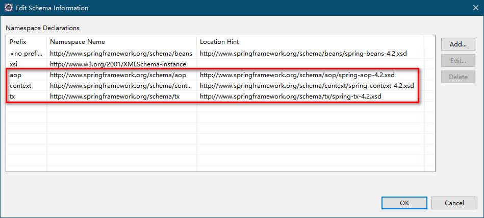 eclipse里配置spring的applicationContext.xml约束的引入_eclipse对applicationcontext配置-CSDN博客