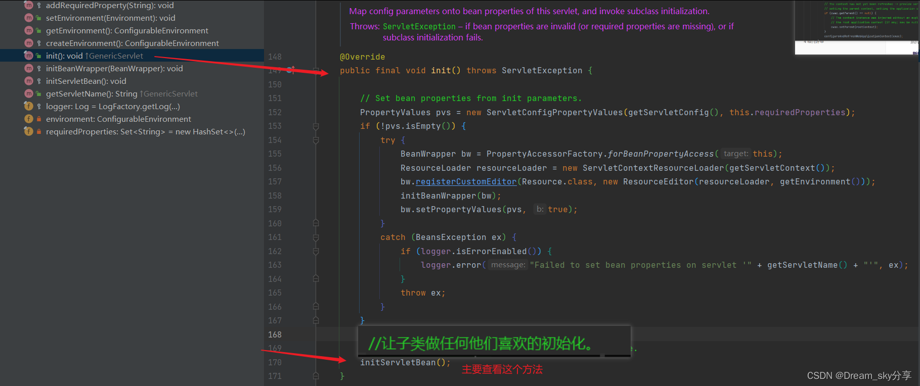 Dispatcherservlet初始化过程及源码分析dispatcherservlet源码 Csdn博客