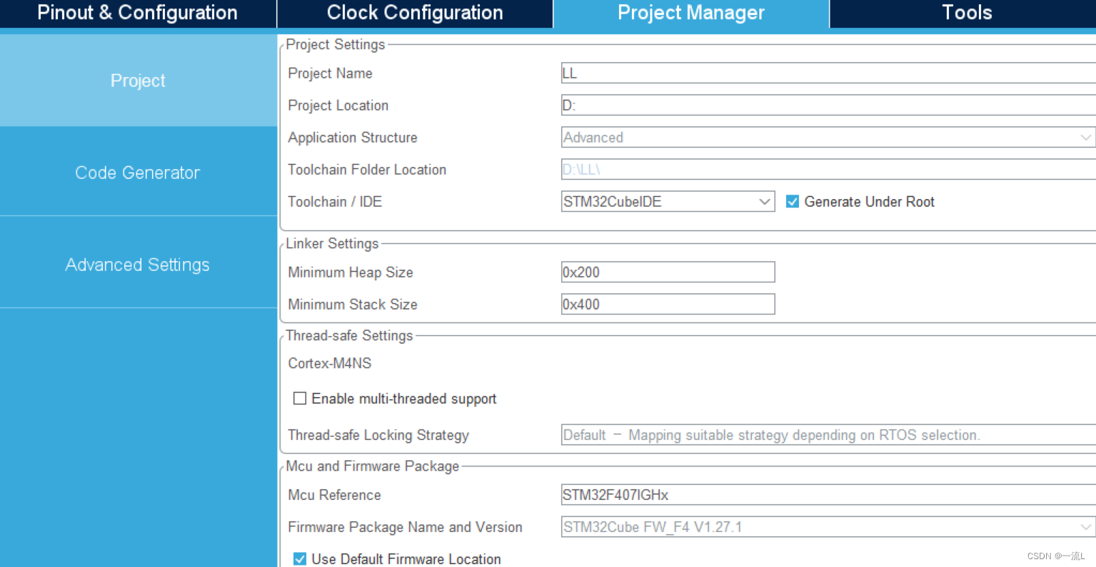 RoboMaster大疆开发板C型入门学习（1)配置加流水灯（循环亮灯_robomaster开发板c型嵌入式软件教程文档-CSDN博客