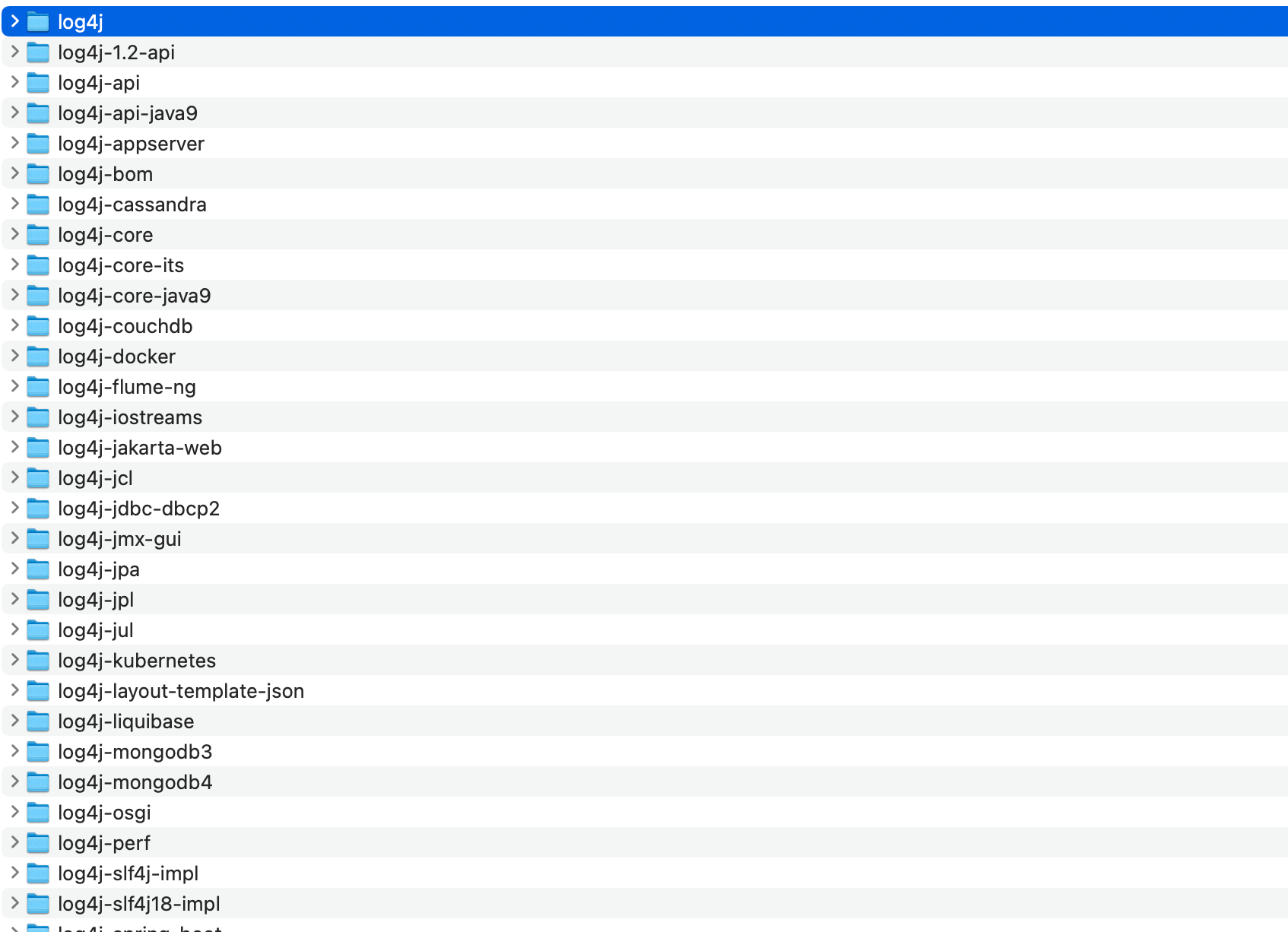 Apache Log4j2安全漏洞解决方案-2021-12-10_apache lod4j 2.0x multiple vulnerablities-CSDN博客