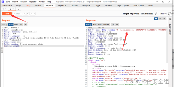 AppWeb认证绕过漏洞（CVE-2018-8715）复现_白安全组-CSDN博客