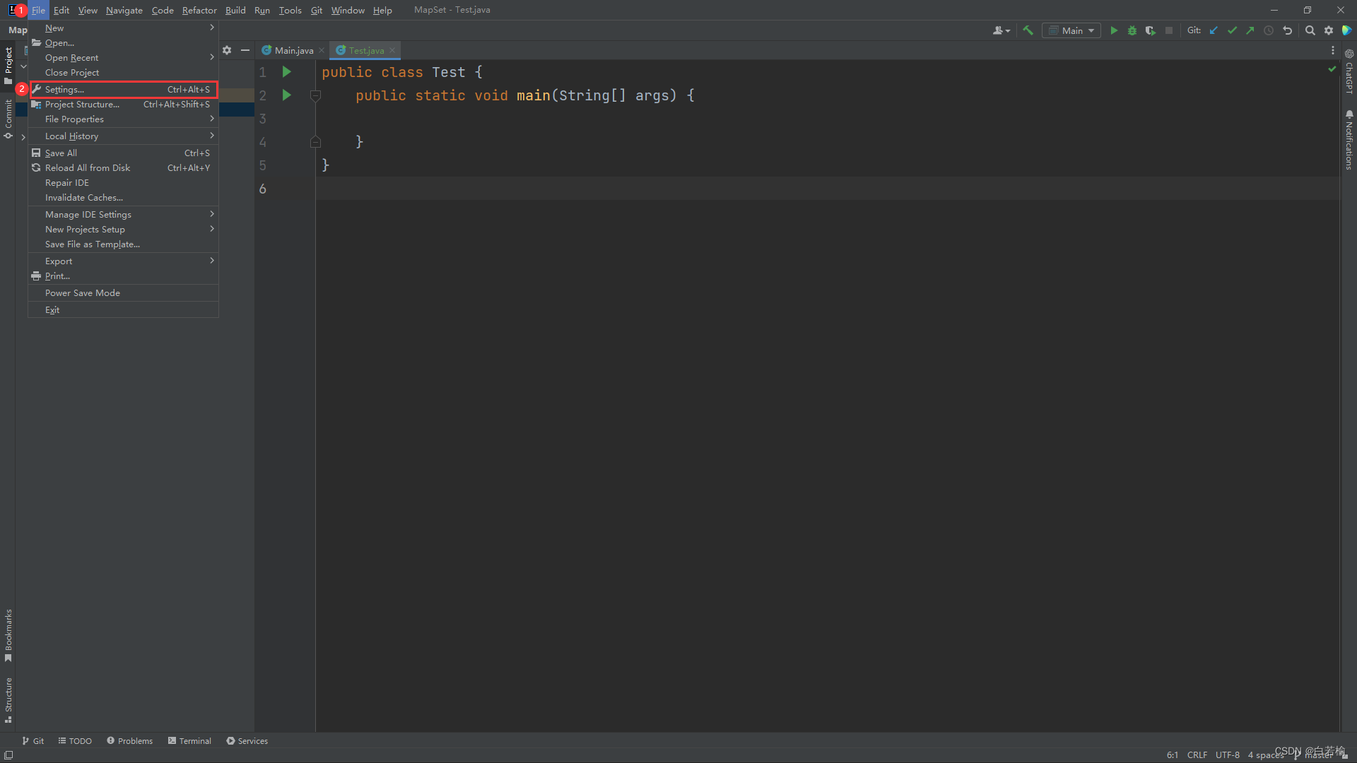 JetBrains系列编译器(IDEA WebStorm Pycharm等)如何更换背景图片,无需插件_jetbrians rider 修改背景图-CSDN博客