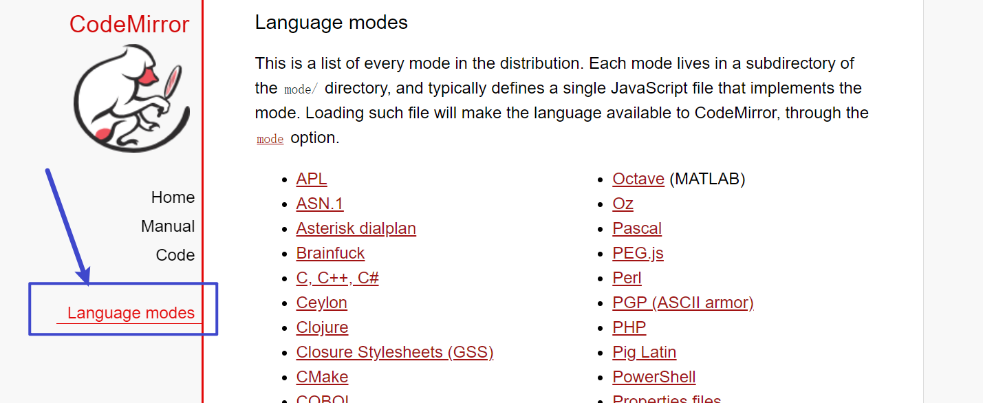 vue-codemirror使用详细过程（包括修改宽度，更换语言模式，C++模式，HTML模式，括号补全）-CSDN博客