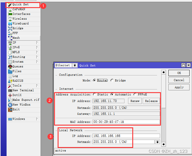 ROUTER-OS系统下搭建可上网的DHCP服务器_ros dhcp-CSDN博客