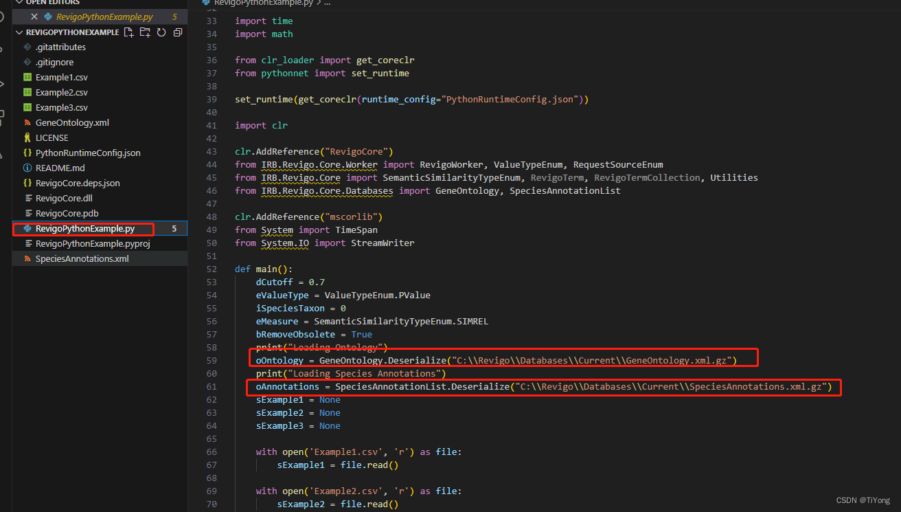REVIGO的详细安装与使用教程（官方Python代码版的实现）-CSDN博客
