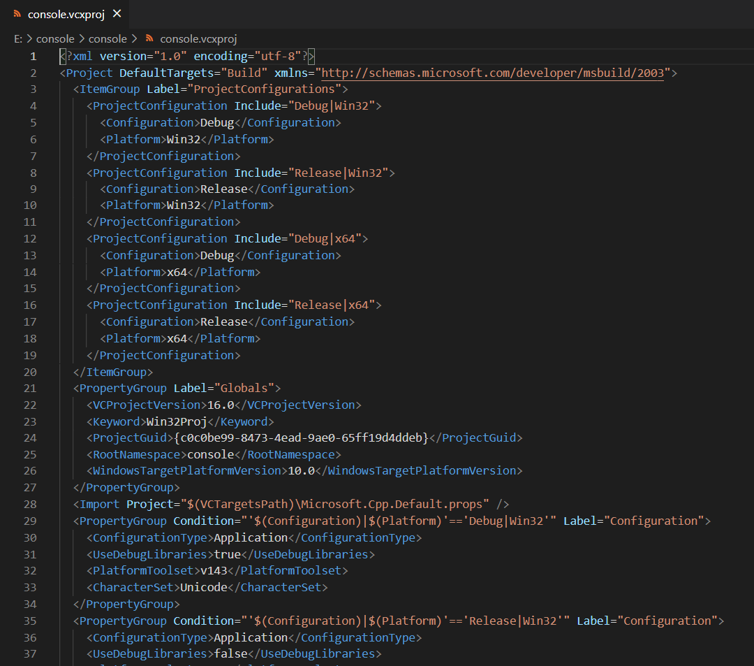浅析 Visual Studio 生成的项目文件_vs sln-CSDN博客