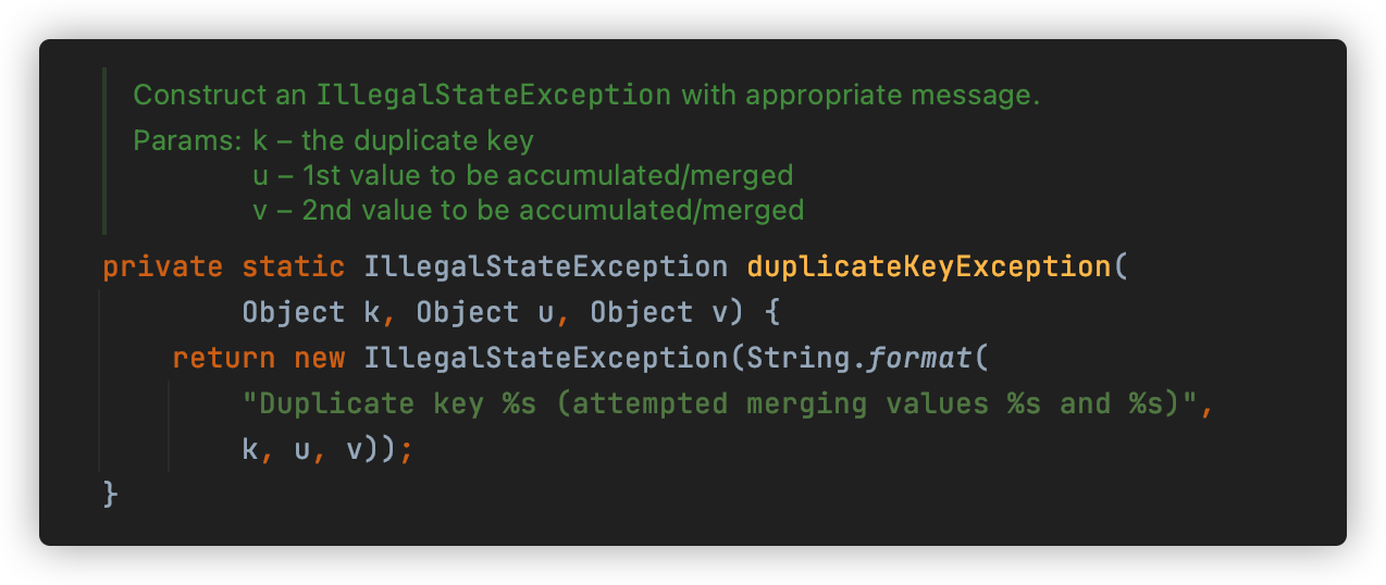 Java8下Collectors.toMap方法当key重复时报错信息错误_collectors.tomap key重复-CSDN博客