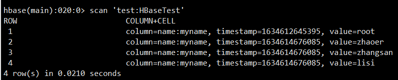 HBase开发_configuration config = hbaseconfiguration.create()-CSDN博客