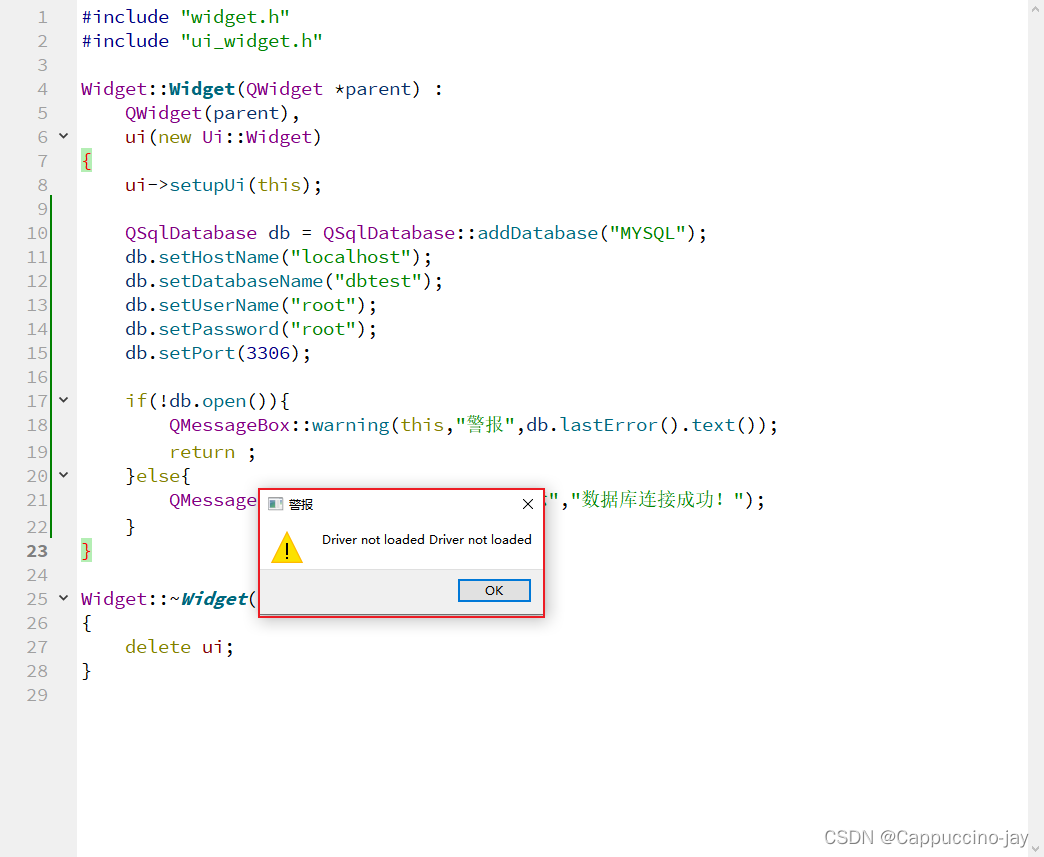 【qt】qt Creator连接mysql数据库 增删改查qt Creator中怎么在子界面中打开数据库 Csdn博客