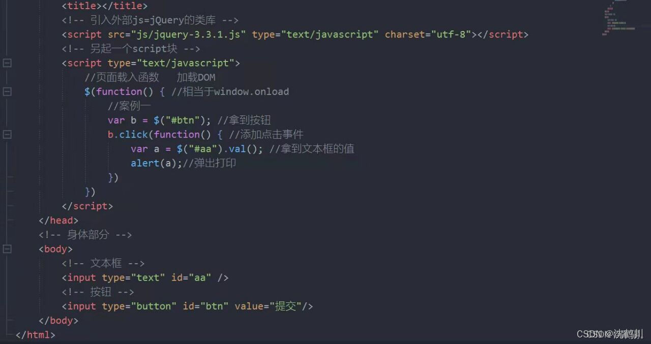 Jquery入门and选择器)jquery331 Csdn博客