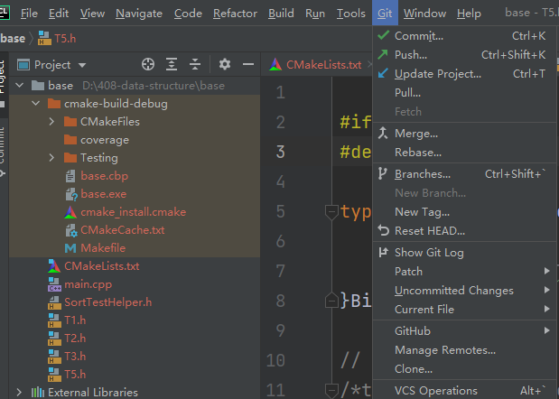 【工具】clion配置git，fork数据结构教科书源码并clone到本地_clion 添加git-CSDN博客