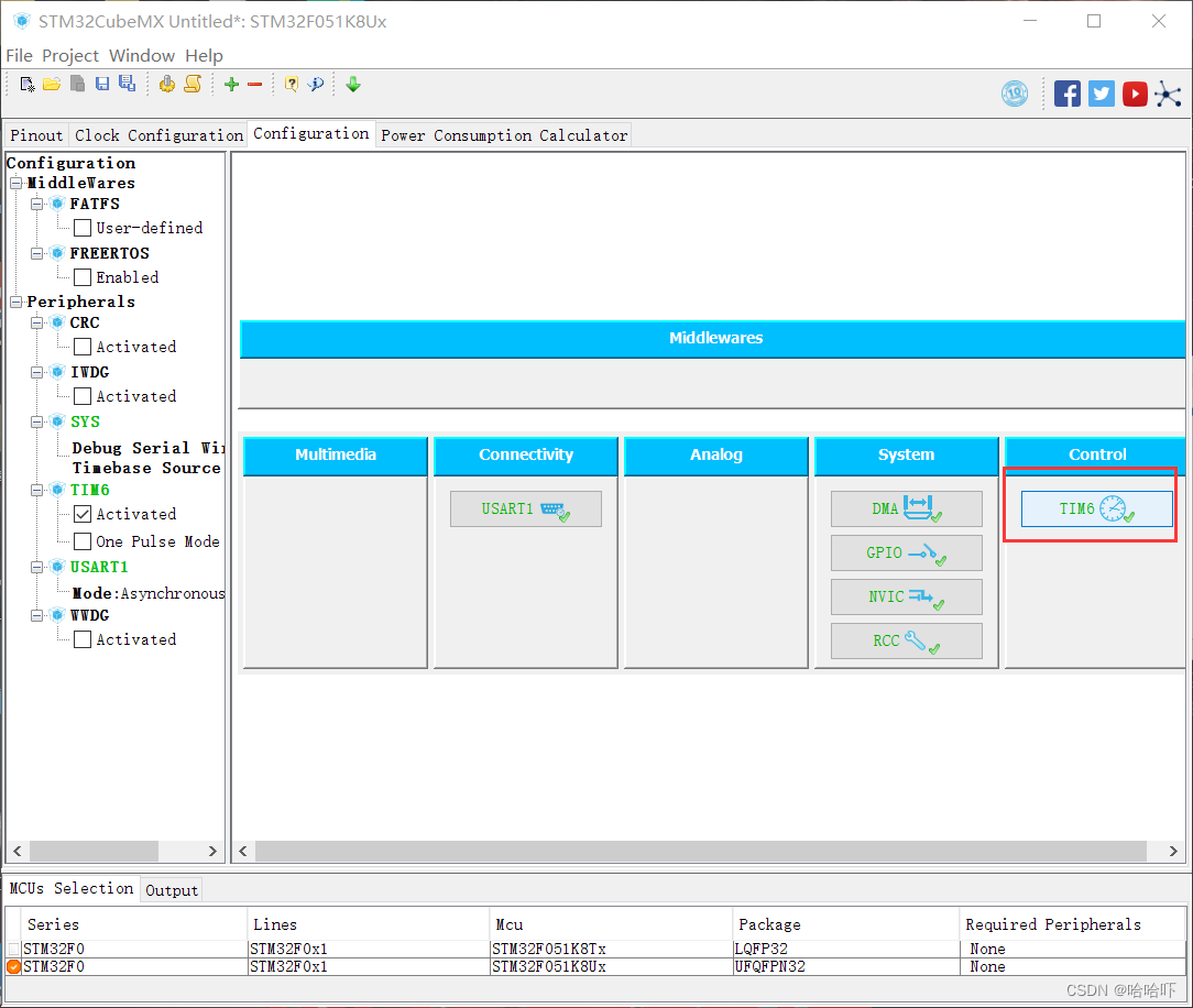 基于STM32F051K8芯片以DMA中断方式控制LED灯（手把手教学）_简单系统控制led(基于stm32f051开发板)-CSDN博客