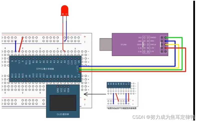 P13[6-4]PWM驱动LED达到呼吸灯效果(内含：1.接线原理图/实物图+2.代码部分+3.注意事项/补充知识点部分)_传感器呼吸灯代码与接线-CSDN博客