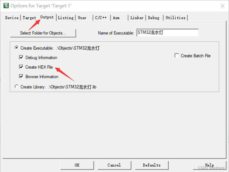 STM32流水灯实验(通过Keil5和Proteus8.15仿真软件实现)_stm32 gpio 仿真-CSDN博客