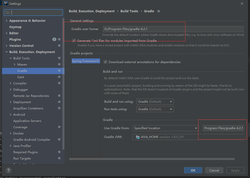 用Gradle构建Spring 5源码踩过的坑_import org.jetbrains.kotlin.gradle.plugin.kotlinba-CSDN博客