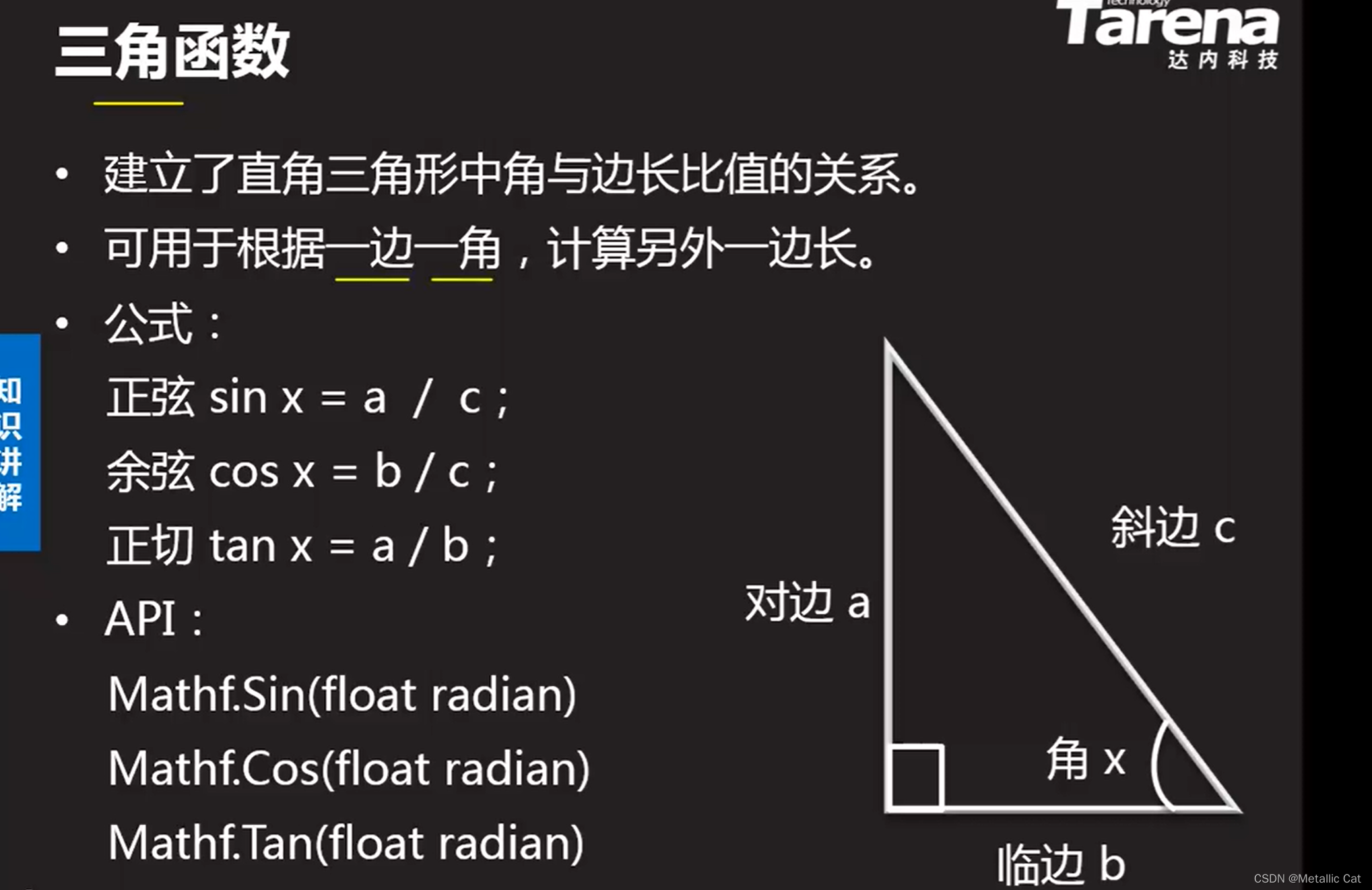 Unity 3维数学 Vector类 三角函数 Unity 数学 Csdn博客