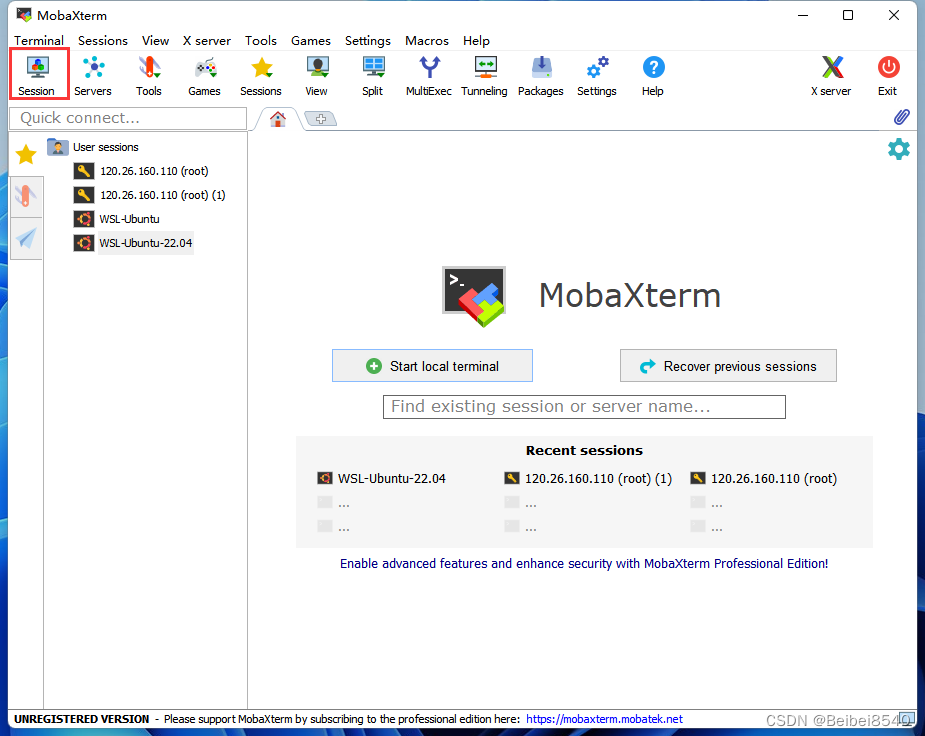 使用MobaXterm工具远程连接阿里云服务器ECS_mobaxterm连接阿里云服务器-CSDN博客