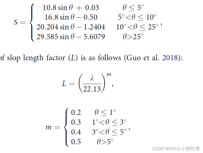 基于ARCGIS计算RUSLE中LS因子值_ls因子计算-CSDN博客