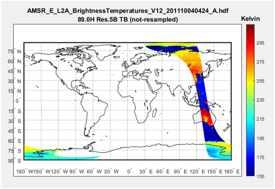 微波辐射数据读取与处理_jaxa amsr数据-CSDN博客