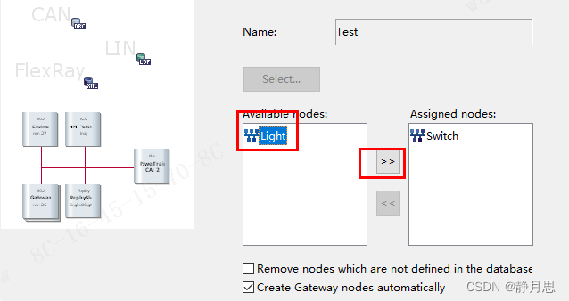 【CAPL语言学习】关联面板在CAPL中的使用实现两个节点间的通信_capl怎么把panel关联的sigal发送出去_静月思的博客-CSDN博客